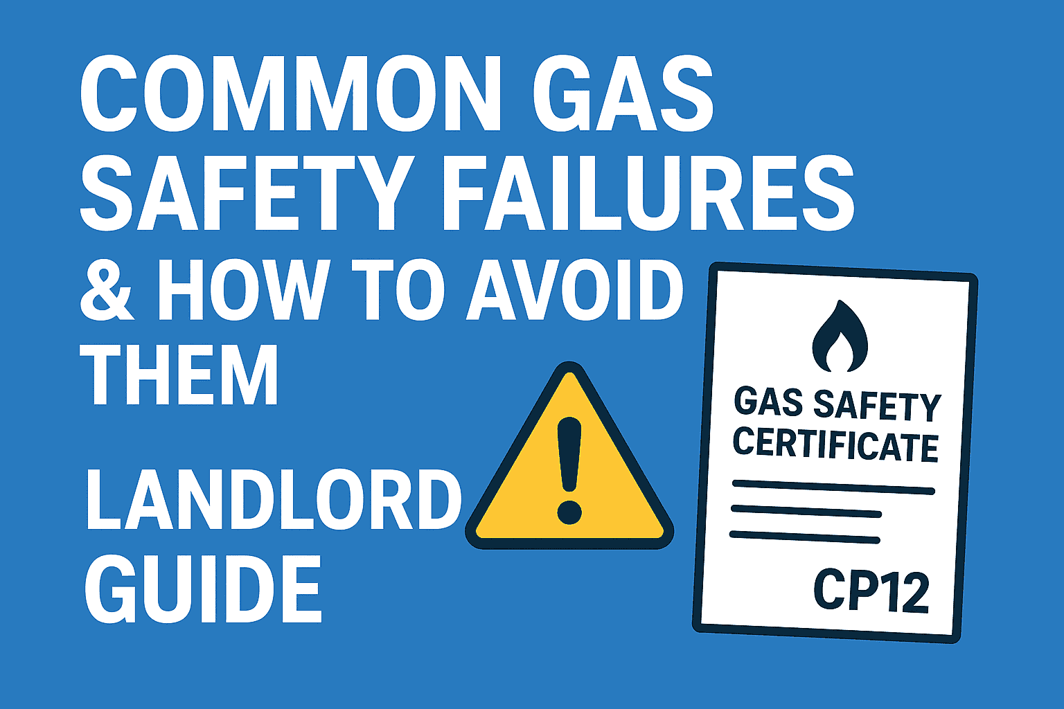 Common Gas Safety Failures & How to Avoid Them - Gas Certificate