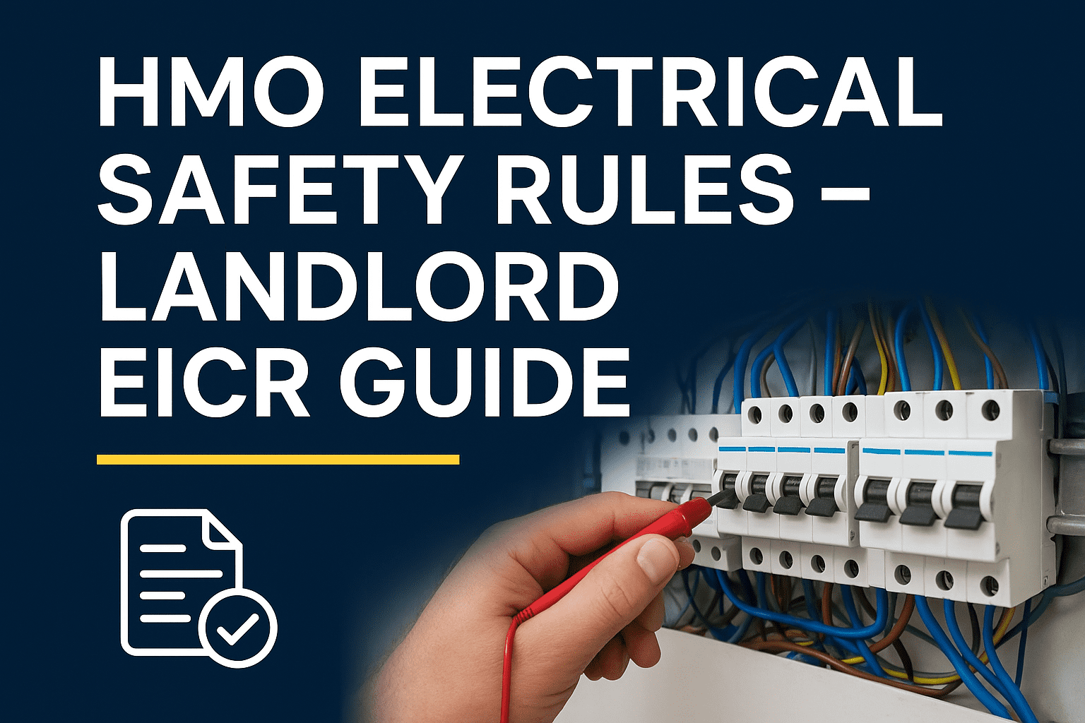 HMO Electrical Safety Rules – Landlord EICR Guide - Gas Certificate